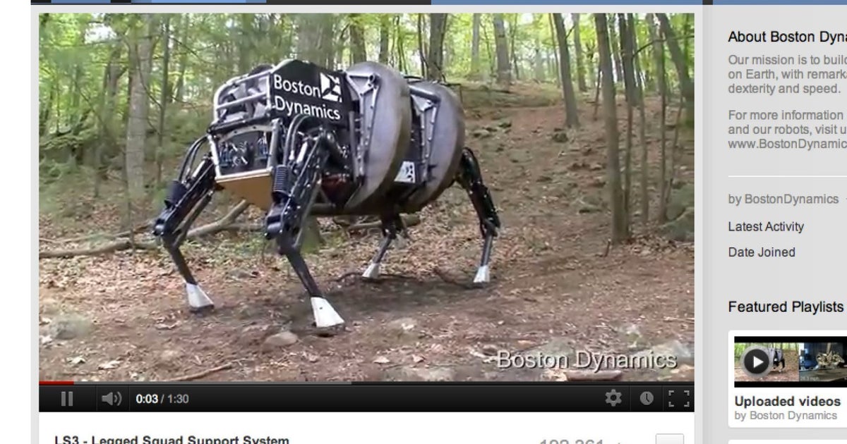 AlphaDog: US Army's Latest Robot Is Quieter, More Agile And Still ...