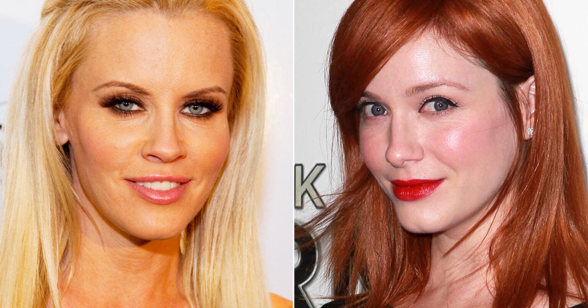 Christina Hendricks Jenny Mccarthy Frontrunners To Play Anna Nicole