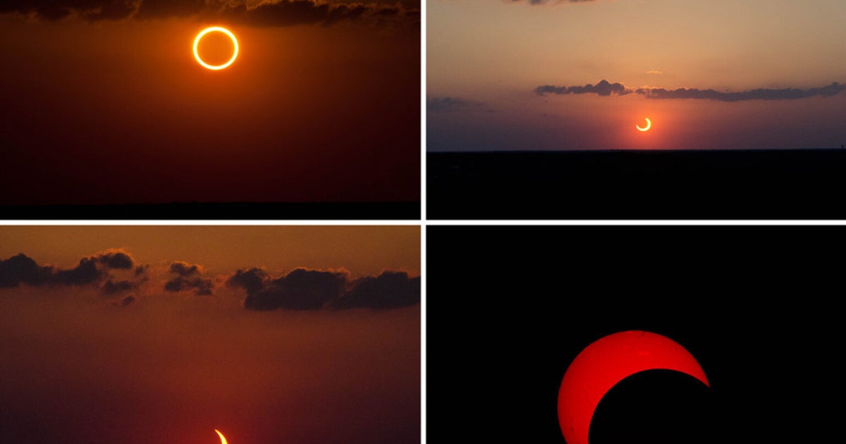 'Ring Of Fire': Photographer Philip Jones Captures Solar Eclipse In ...