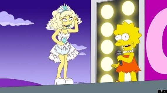 Lady Gaga Gets Animated In 'The Simpsons' (VIDEO, PHOTOS) | HuffPost UK