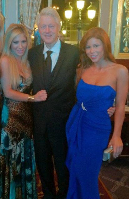 Bill Clinton Flanked By Porn Stars Brooklyn Lee And Tasha Reign