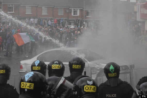 Orange Order March: Violence Erupts In Ardoyne, North Belfast After ...