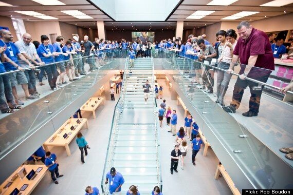 Apple's Amazing New Innovation Is... A Staircase (PHOTOS) | HuffPost UK