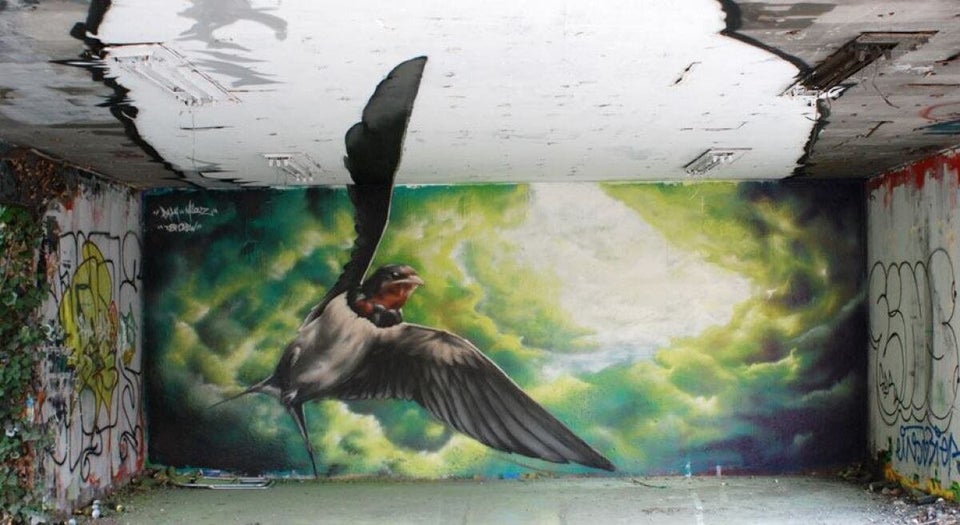 French Duo TSF Crew's Optical Illusion Street Art Murals (PICTURES ...