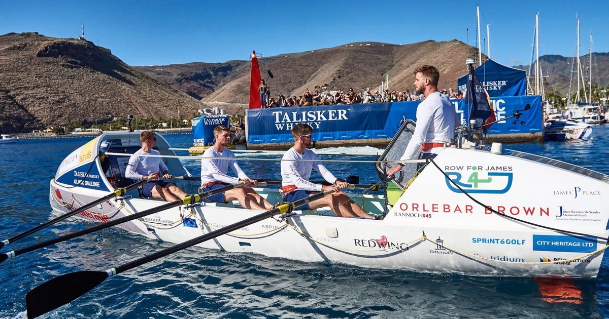 A Week In To Our Atlantic Row | HuffPost UK News