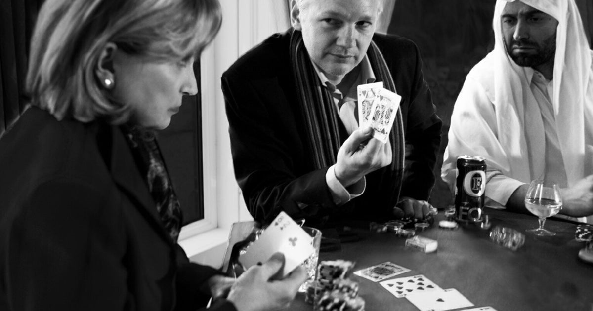 Alison Jackson's Latest Political Spoofs See Julian Assange Play Cards ...