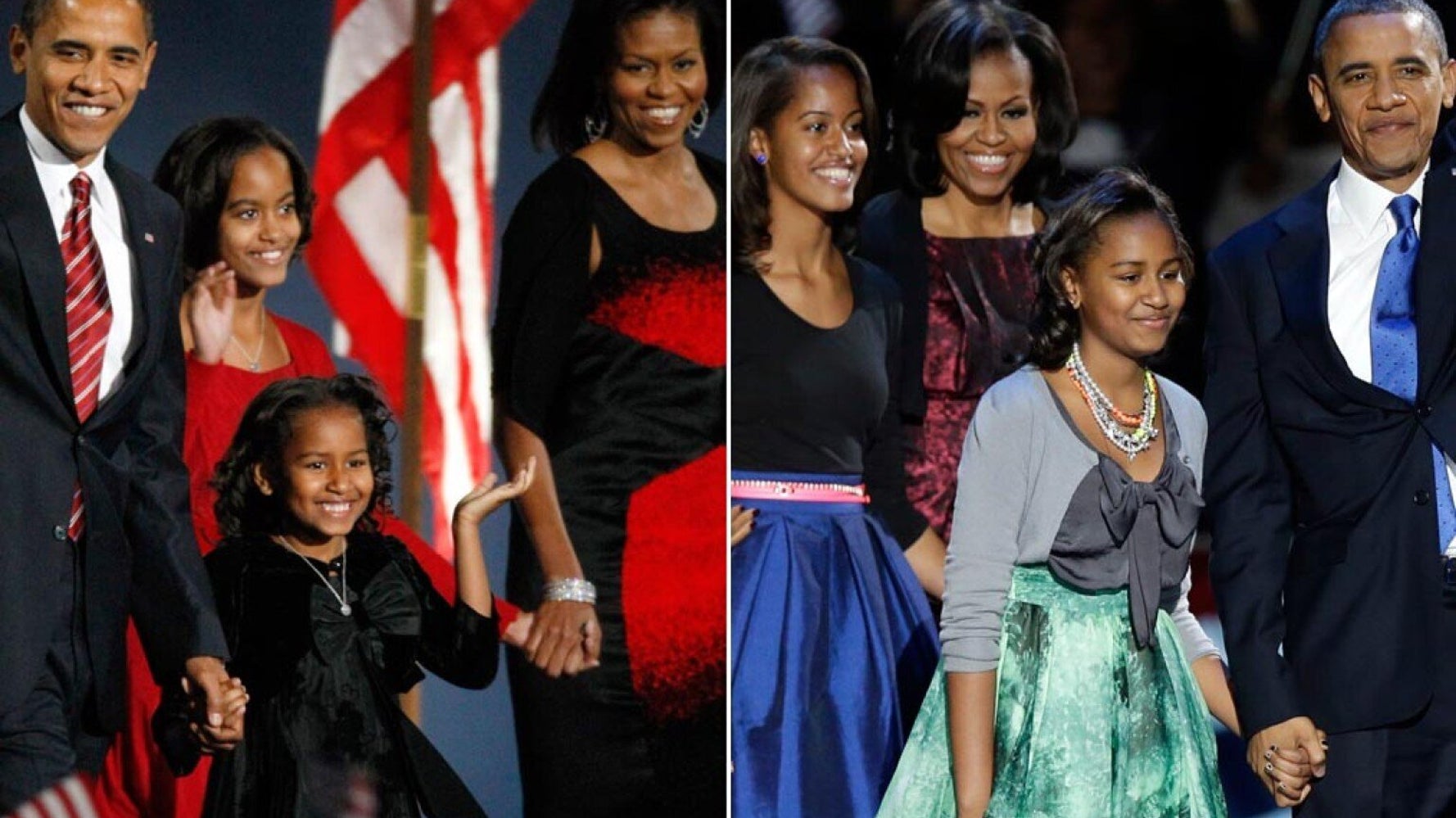 US Election 2012: Sasha And Malia Obama, First Daughters Through The ...