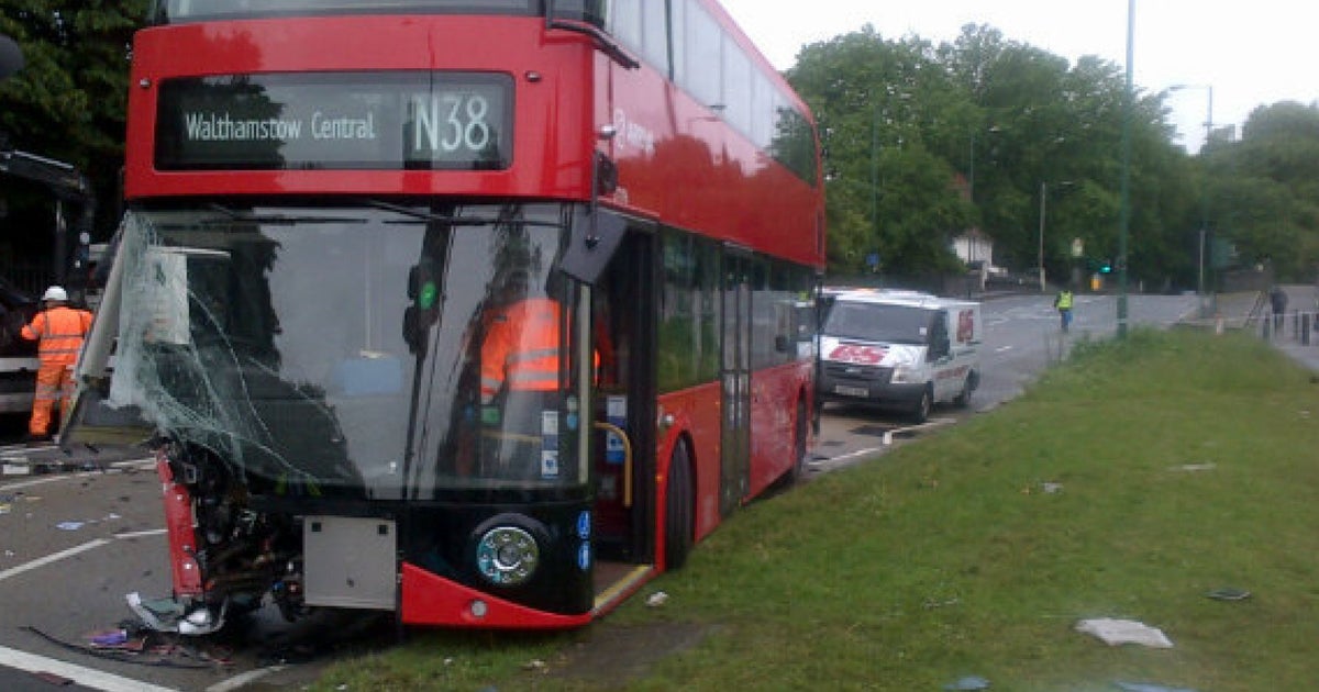 Man Killed And 13 Injured In London Night Bus Crash That Sounded 'Like ...
