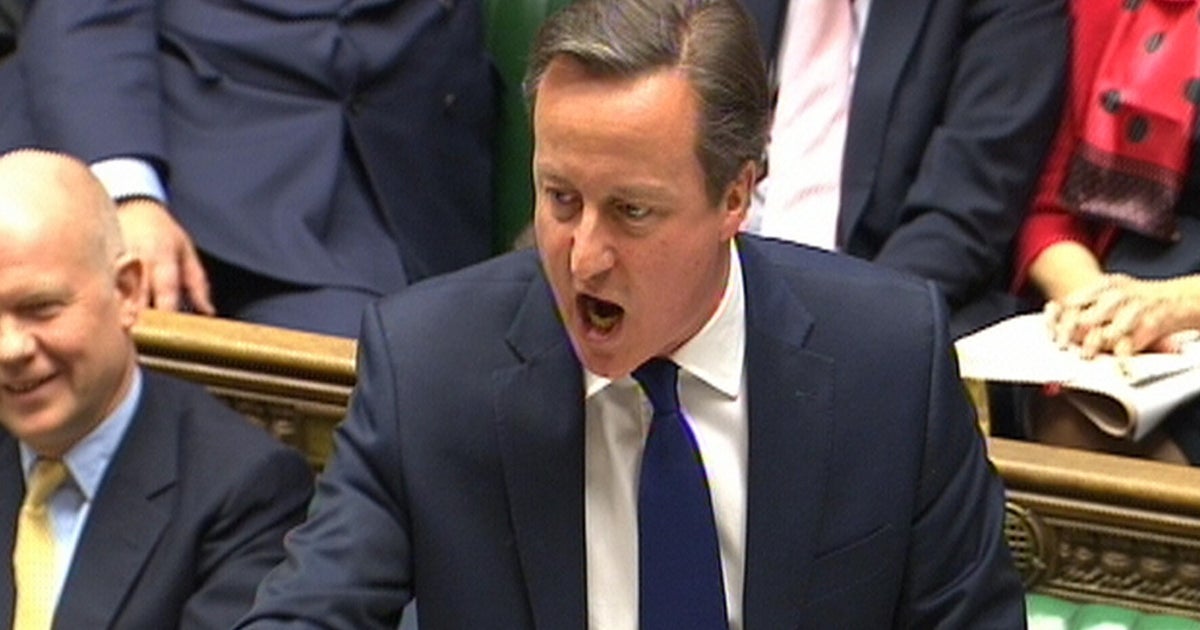 PMQs: David Cameron's Daughter Nancy Cheers On Daddy In Raucous ...