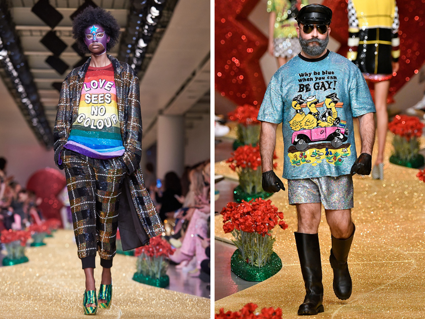 Iconic LGBTQ Moments From Some Of Fashion's Biggest Runways | HuffPost Life