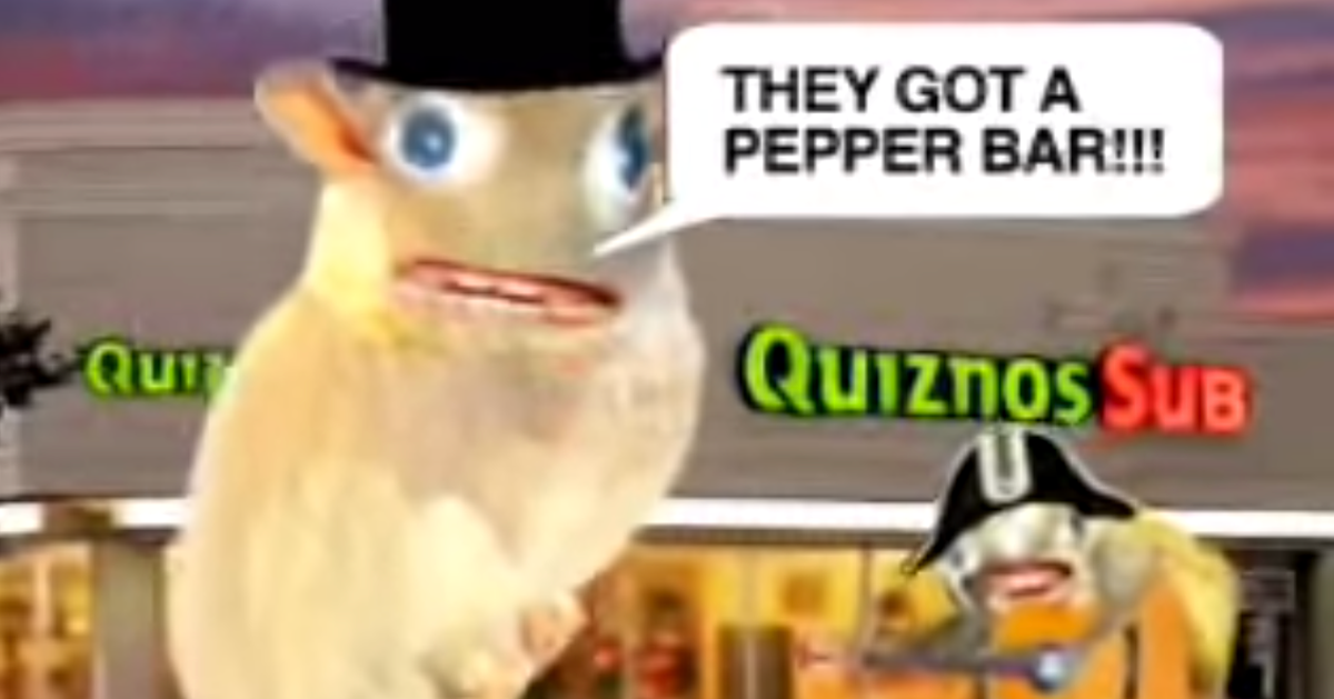 I've Never Stopped Thinking About The Quiznos Spongmonkey Commercials ...