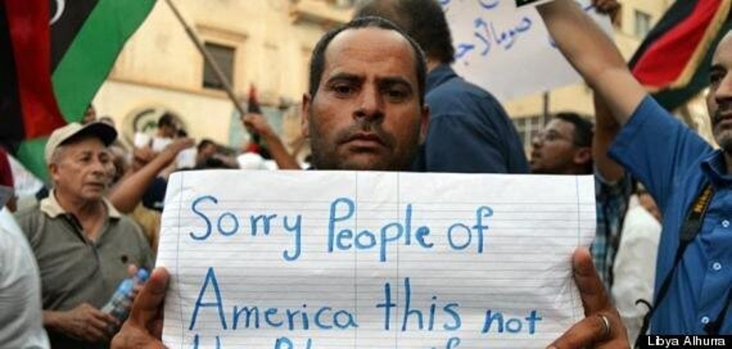 Benghazi Embassy Attack: Libyans Demonstrate Against Raid That Killed ...