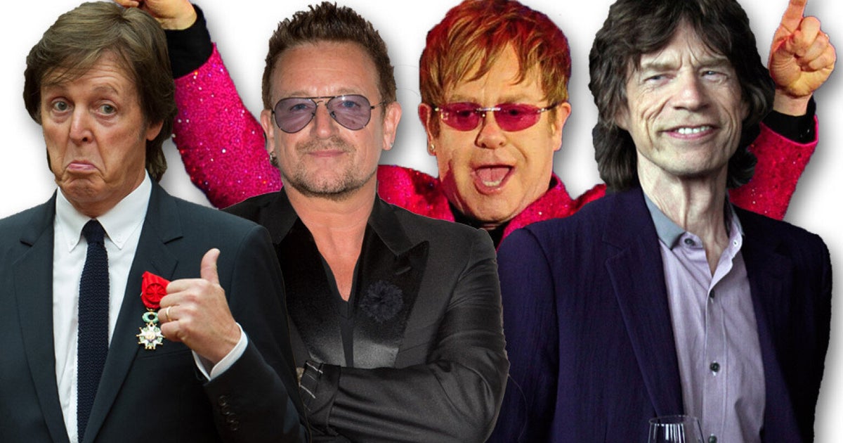 Sir Paul McCartney, Sir Elton John, Bono, Jimmy Buffett And Sir Mick Jagger Are Richest Lead ...