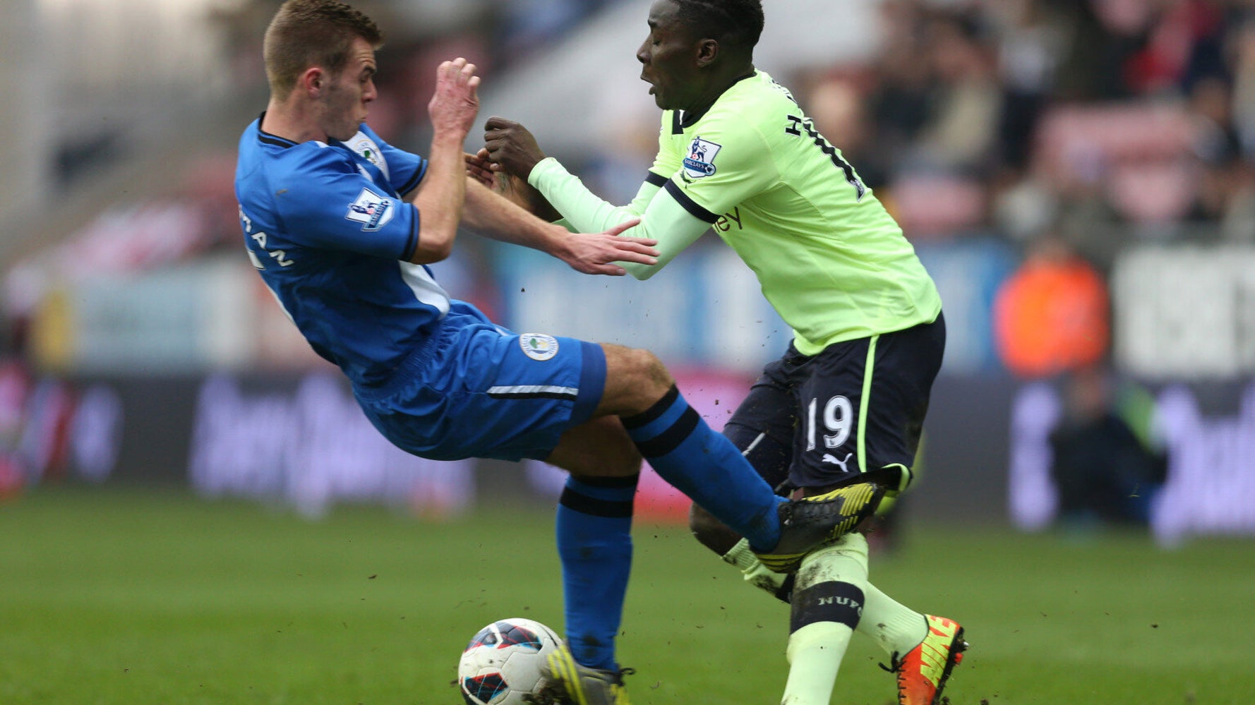 Callum McManaman Tackle On Massadio Haidara Condemned By Alan Pardew ...