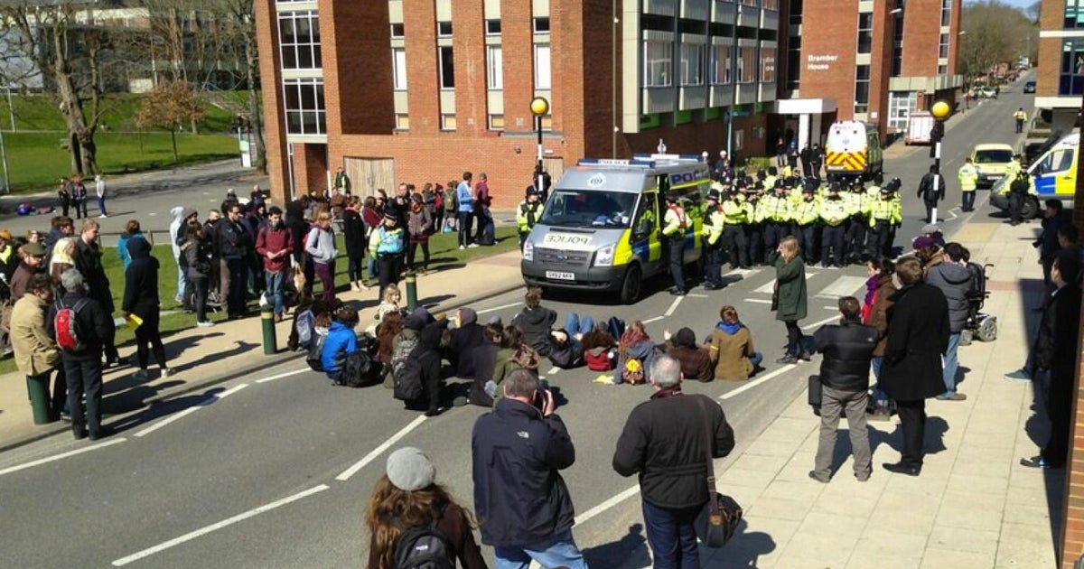 Sussex University Student Protesters Evicted By Police After Months Of ...