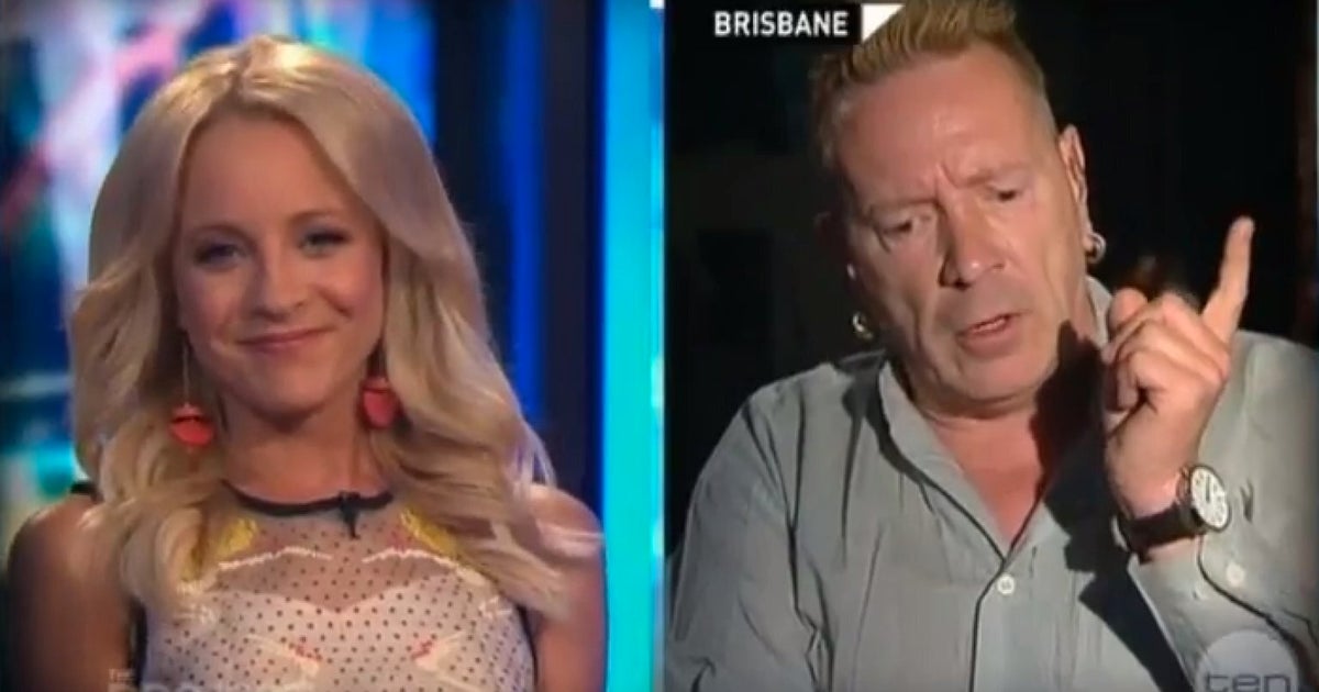 Johnny Rotten Launches Bizarre Sexist Rant At Presenter On Australian Show The Project Video