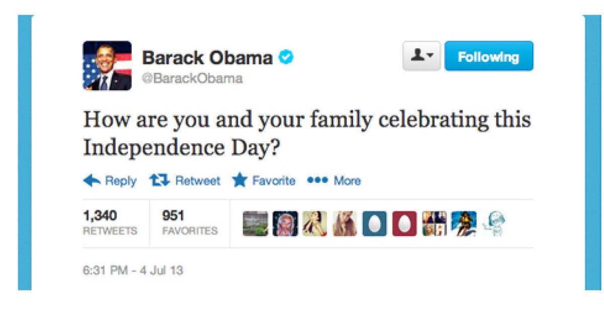 Barack Obama Tweets 'How Are You Spending Independence Day?', Here Were ...