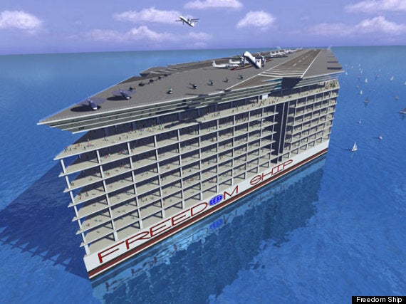 'Freedom Ship' - The Mile-Long City On The Sea Needs $10 Billion ...