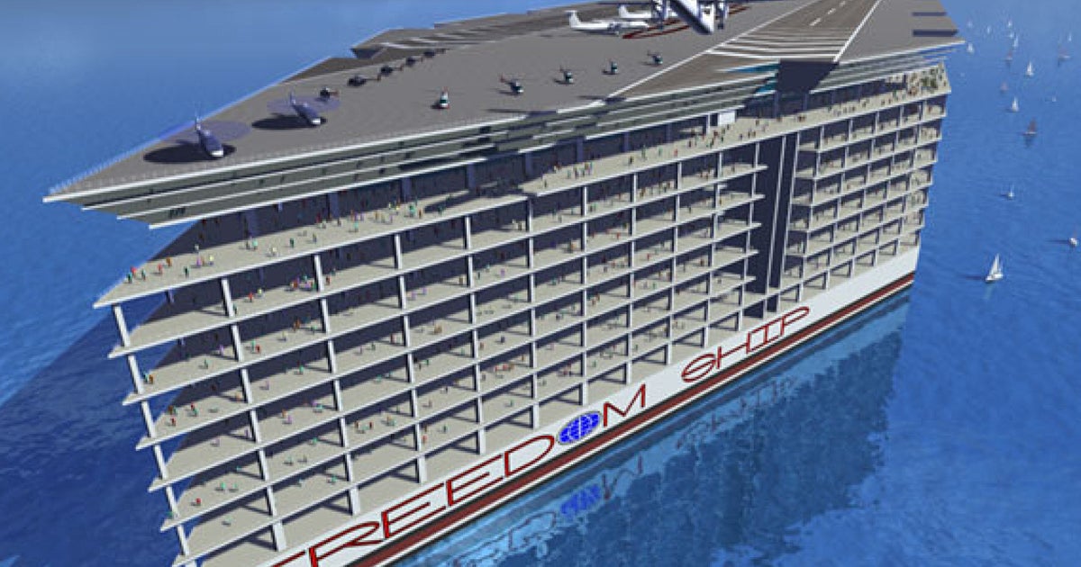 'Freedom Ship' - The Mile-Long City On The Sea Needs $10 Billion ...