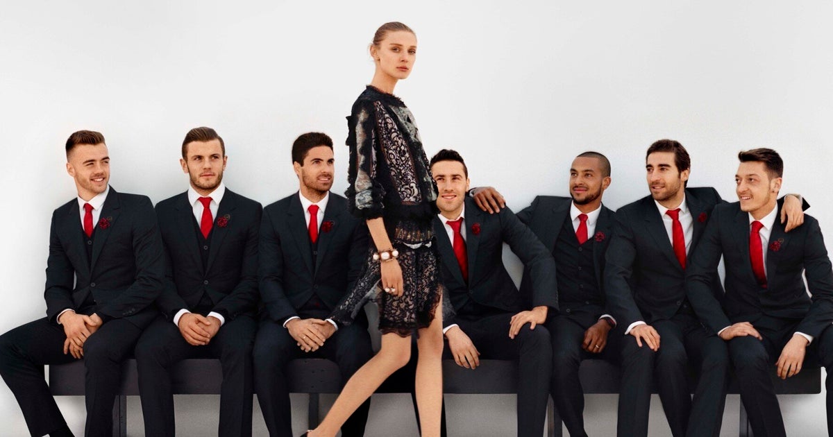 Suit Inspiration: Arsenal Reveal First Official Portrait Kitted Out In ...