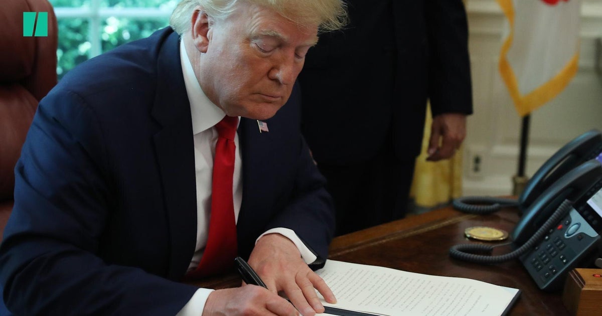 President Trump Signs New Iran Sanctions Huffpost Videos
