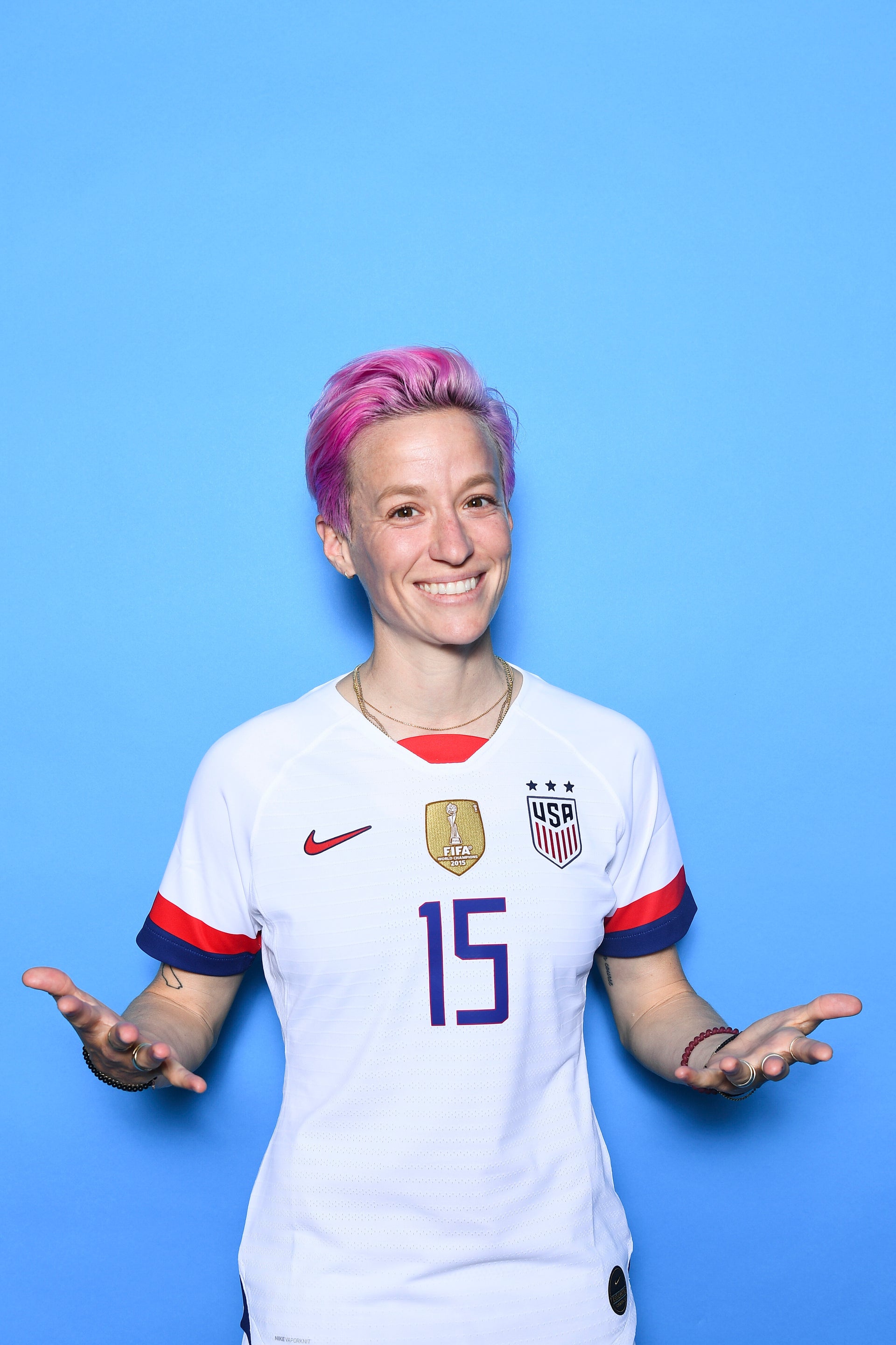 Megan Rapinoe's Style Scores Big Time, On And Off The Field | HuffPost ...