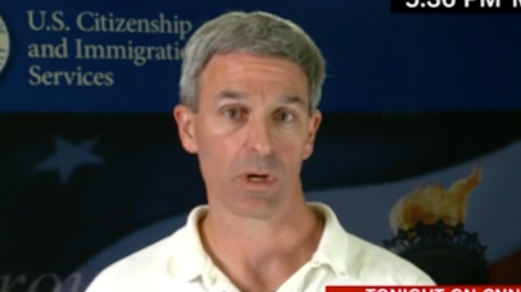 Trump Immigration Official Ken Cuccinelli Blames The Dad In Border ...