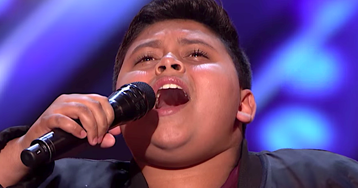 'America's Got Talent' Singer Luke Islam Gets Tearful Golden Buzzer ...