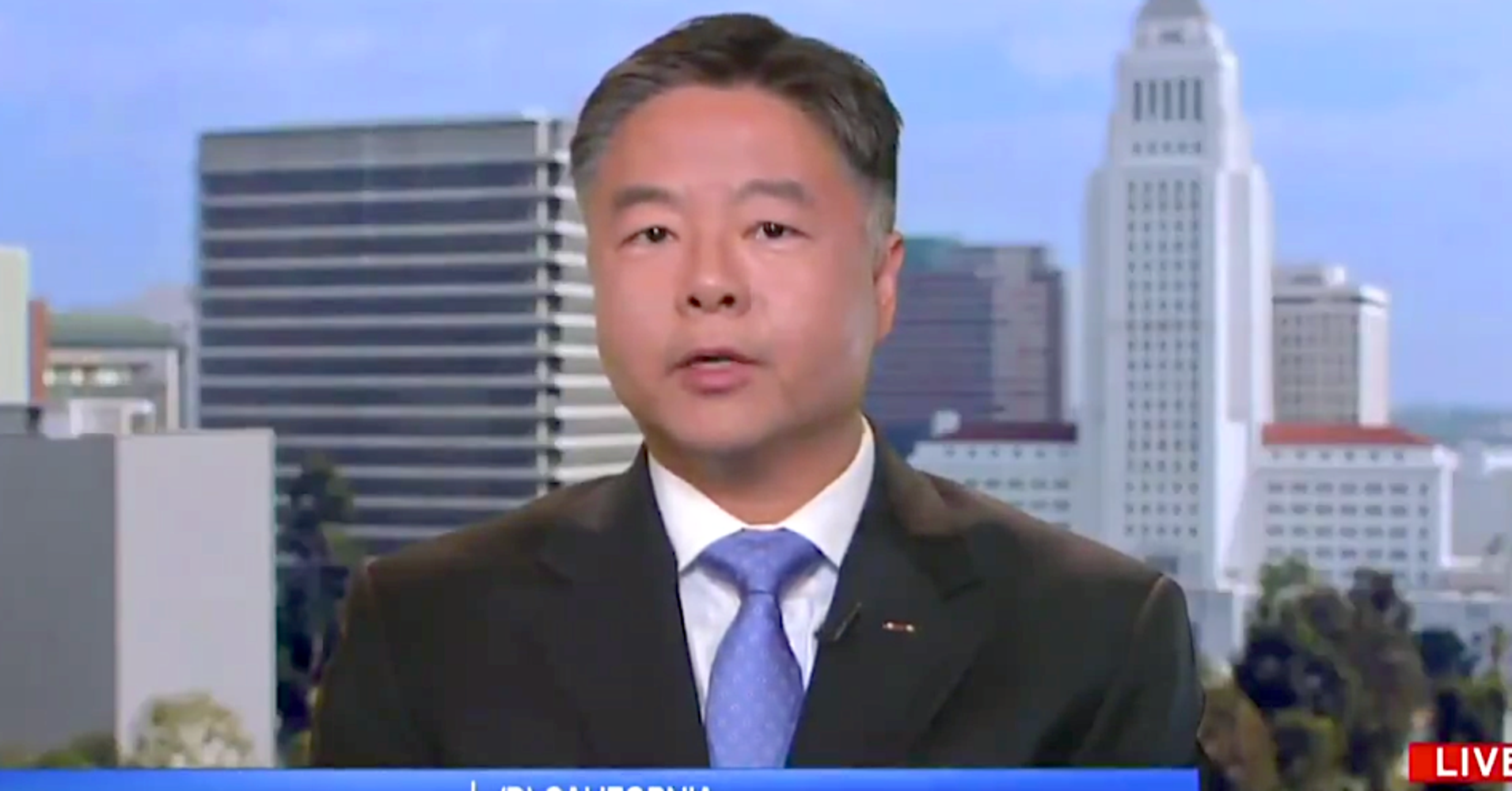 Rep Ted Lieu Trump Proves Hes A Racist Ass With Attack On