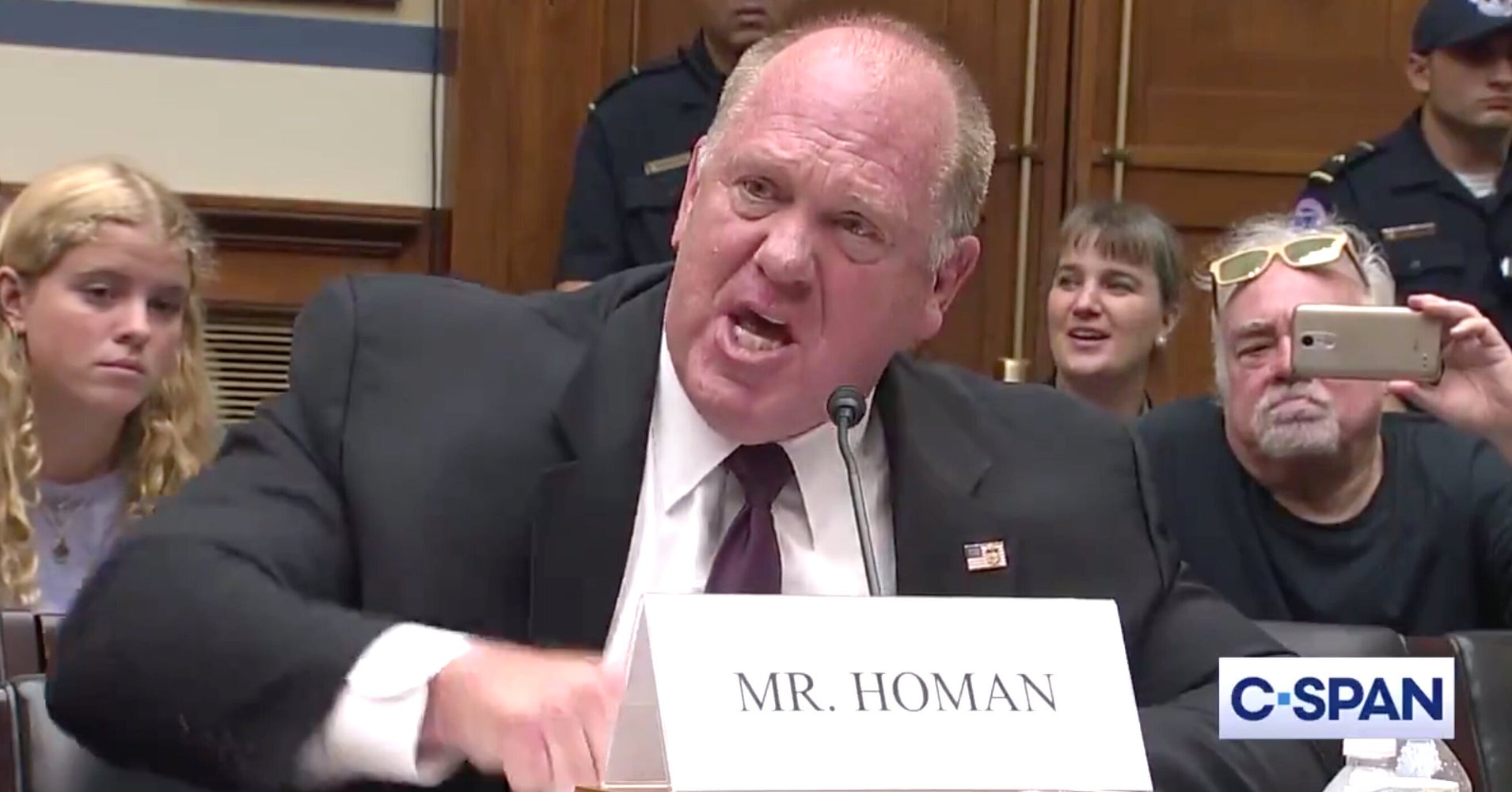 Ex-ICE Chief Thought About 'Beating' Congressman During Hearing On ...
