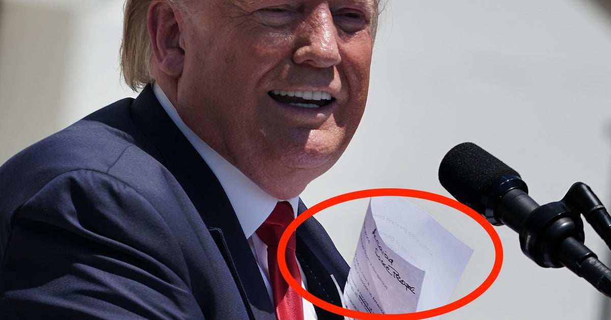 ‘Really Good Speller’ Trump’s Handwritten Note Shows Embarrassing ...