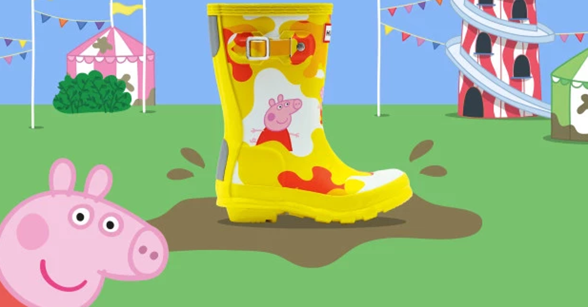 Peppa Pig Hunter Wellies Are Now Available To Buy For Your Kids ...