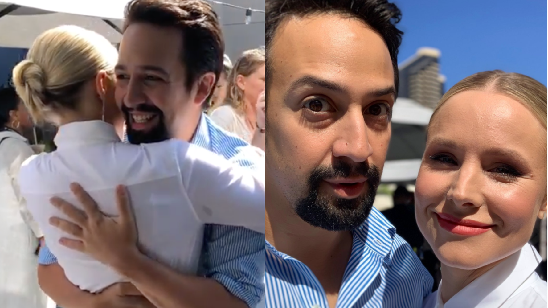 Kristen Bell And Lin-Manuel Miranda's Celebrity Meet Cute Is So Pure ...