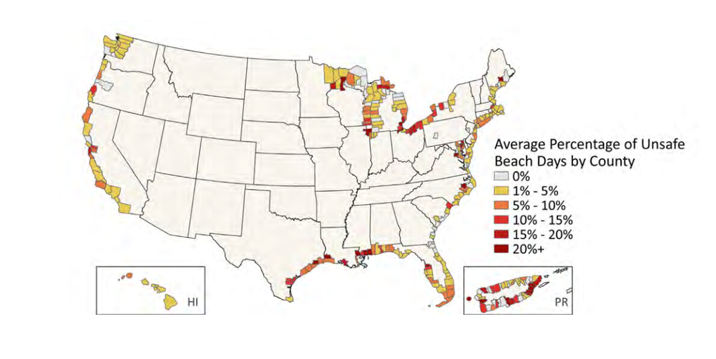 Sun, Sand And Sewage: Report Shows Many U.S. Beaches Unsafe For ...