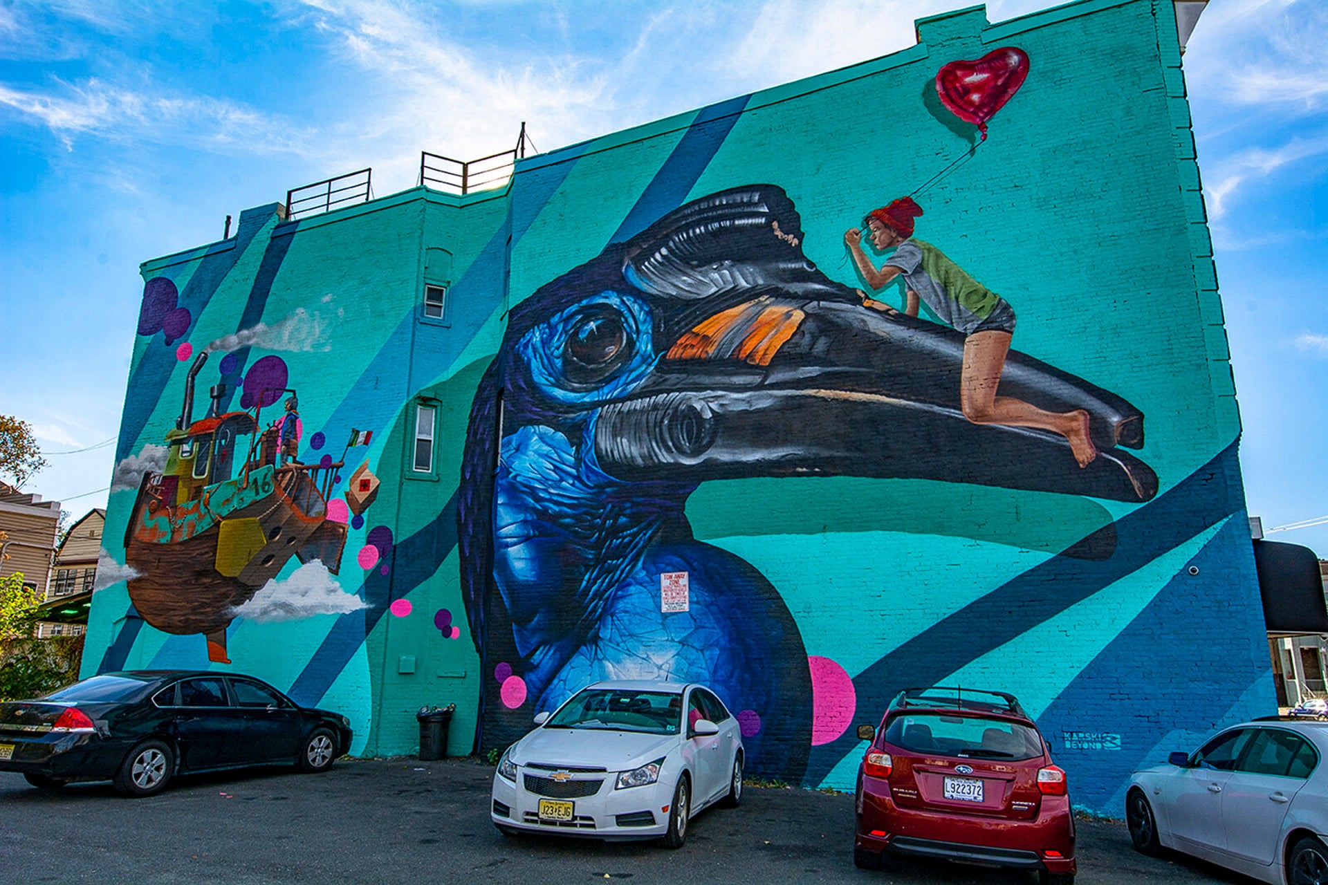 The Stunning Street Art Murals Combating Graffiti In Jersey City ...