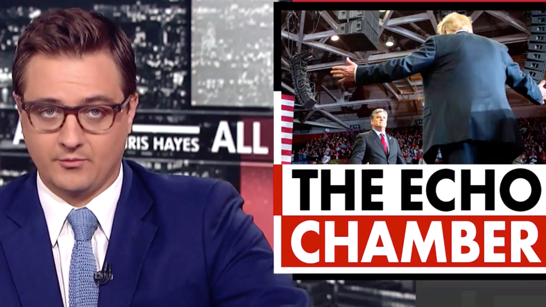 Chris Hayes Finds 'No Distance' Between Fox News And El Paso Gunman ...