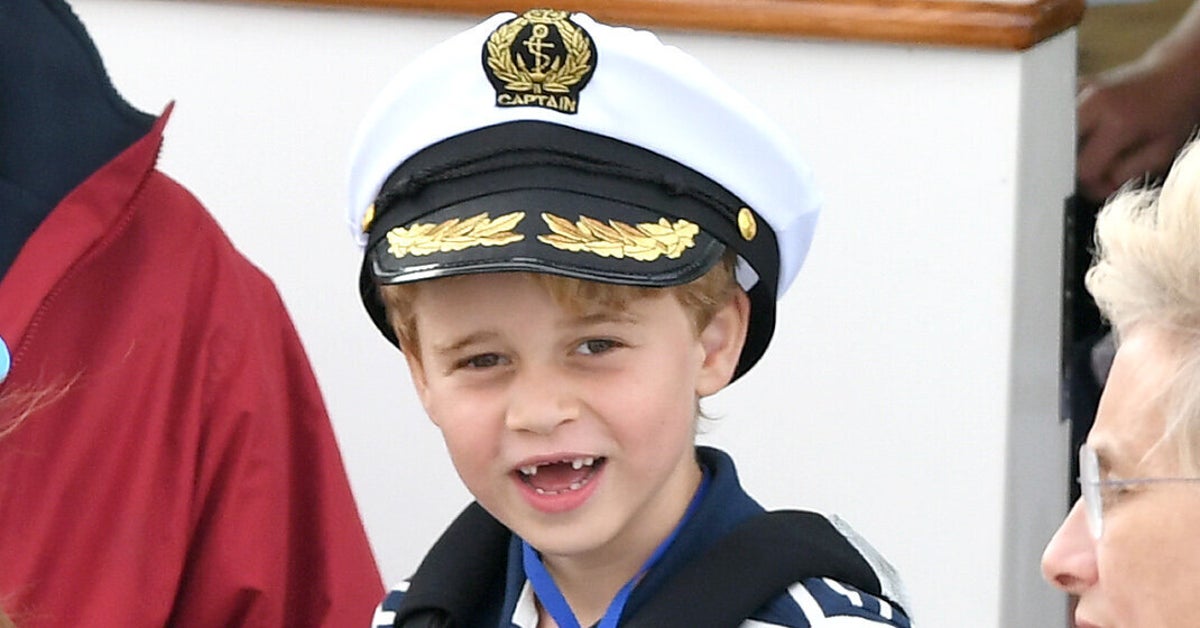 Prince George Is All Smiles (And No Front Teeth) At King's Cup Regatta ...