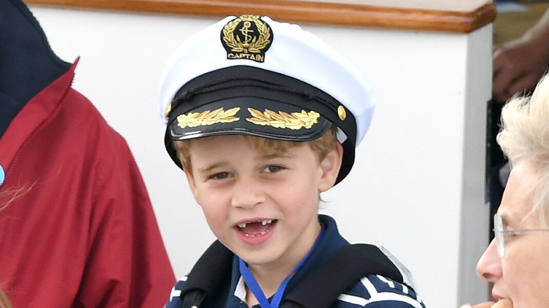 Prince George Is All Smiles (And No Front Teeth) At King's Cup Regatta ...