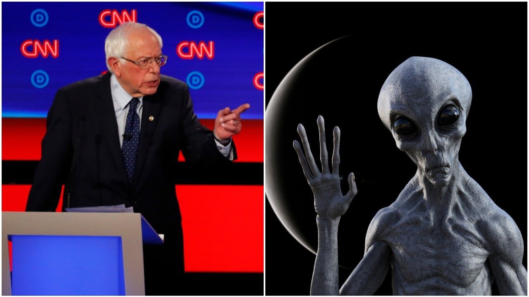 Bernie Sanders Says He’ll Reveal The Truth About Aliens If Elected ...