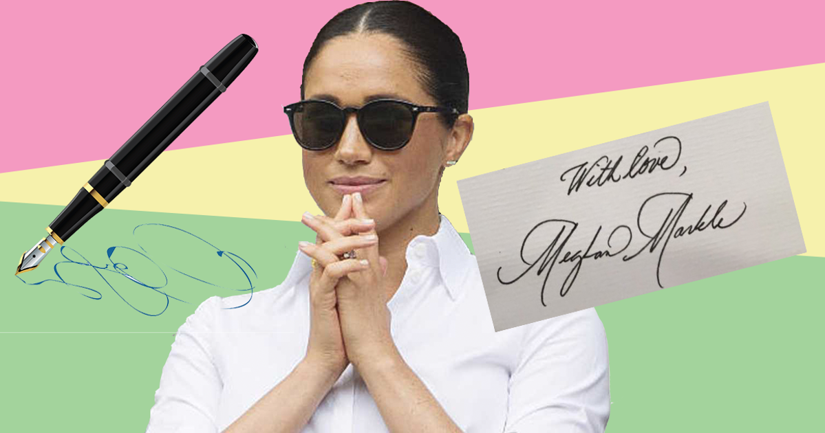 Write Like Meghan Markle With These 4 Tips From Calligraphy Experts ...
