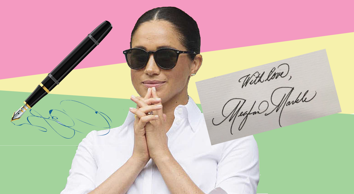 Write Like Meghan Markle With These 4 Tips From Calligraphy Experts ...