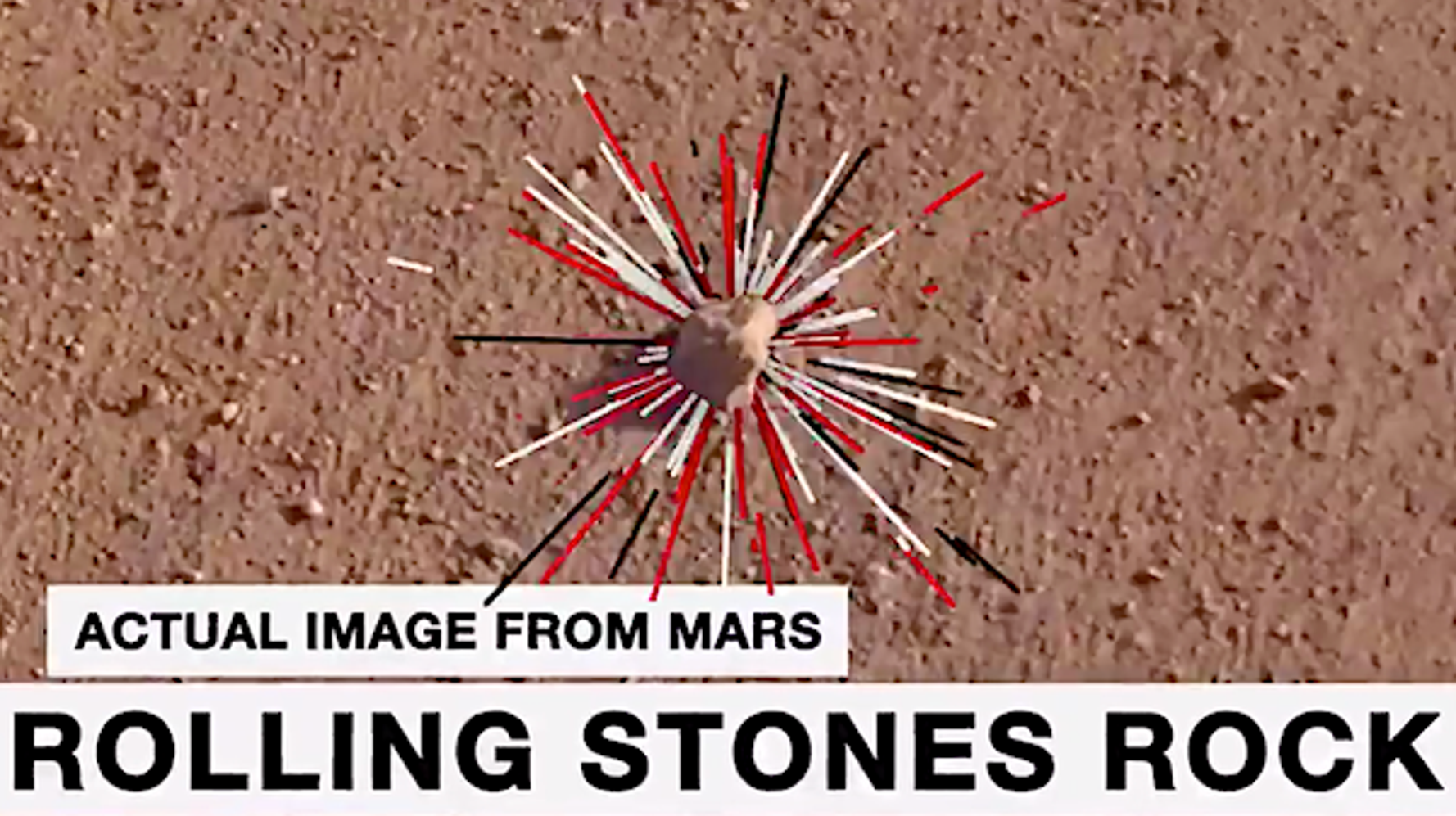 NASA Names Unique Martian Stone For The Rolling Stones | HuffPost ...