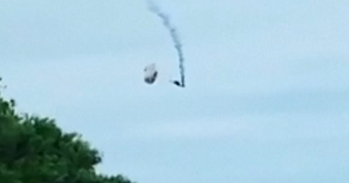 Skydiver Spirals Out Of Control | HuffPost Videos