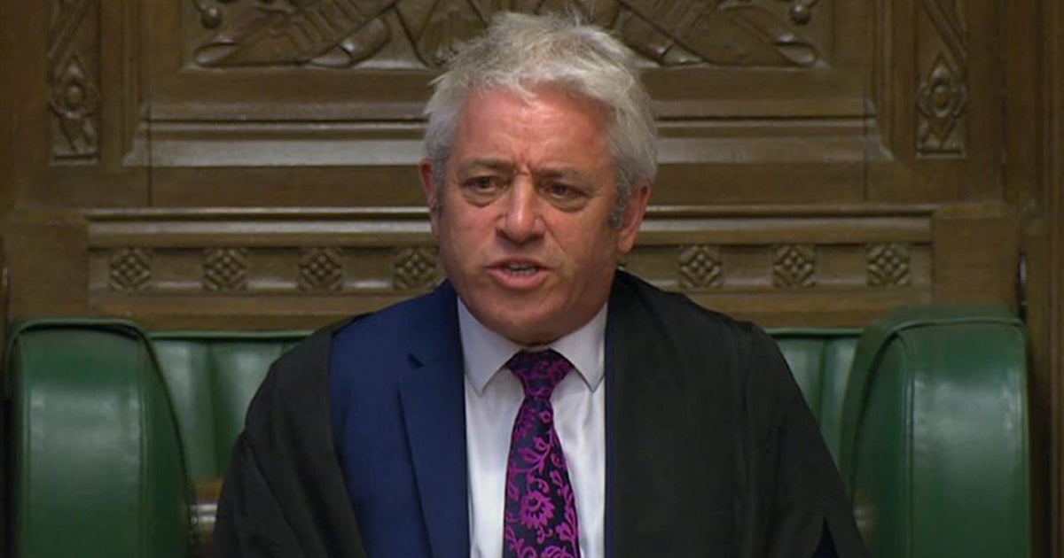 John Bercow Says Suspending Parliament Is A 'Constitutional Outrage ...
