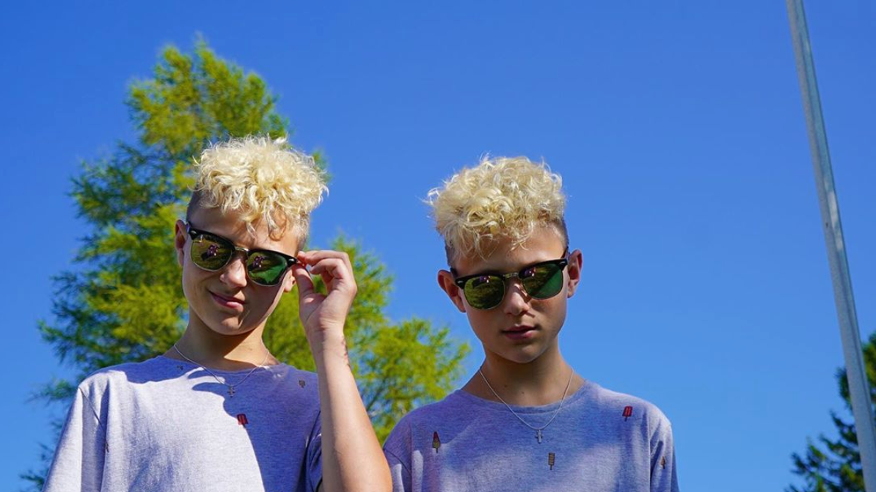 Meet The Identical Cline Twins, Who Perform Hockey Tricks Perfectly In ...