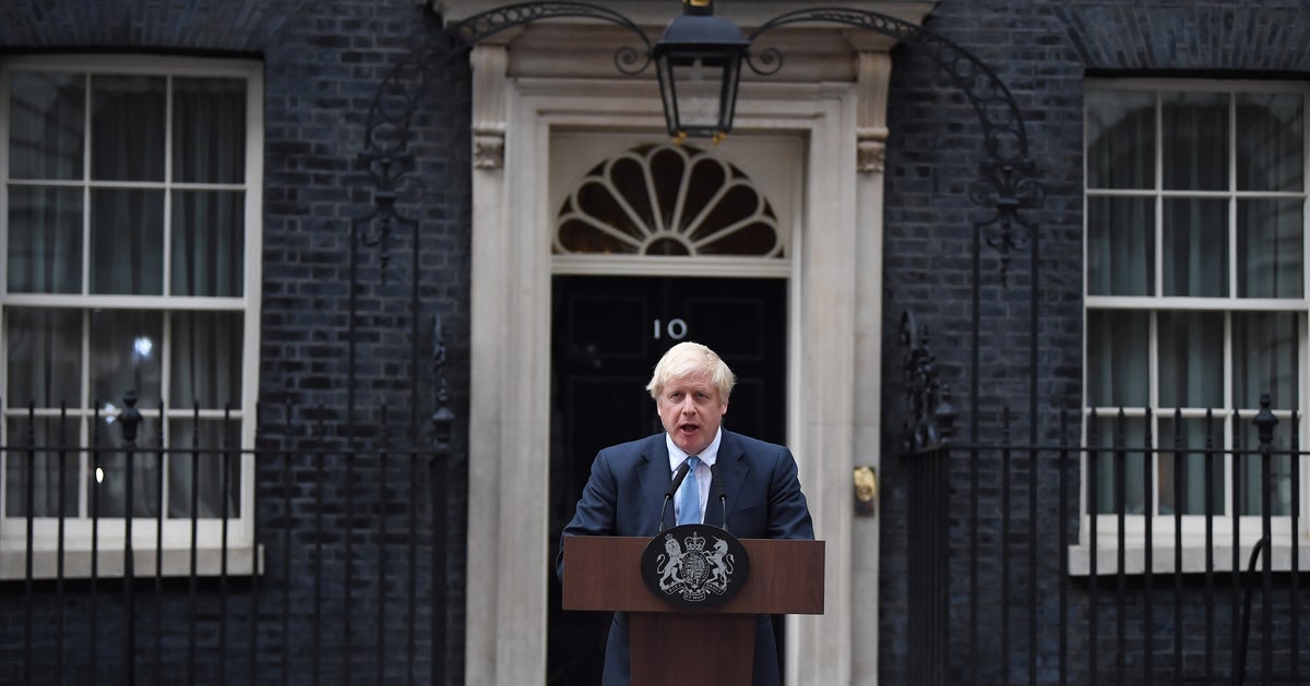 Boris Johnson's Speech Was Almost Drowned Out By People Shouting 'Stop ...