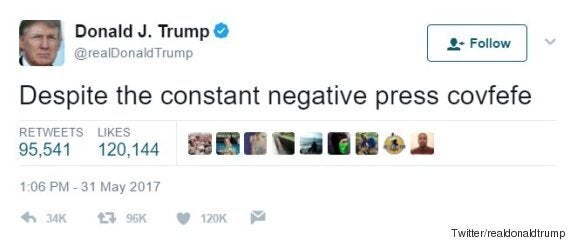 'Covfefe'의 유행에 리포터들이 정신을 못 차리다(영상) | 허프포스트코리아