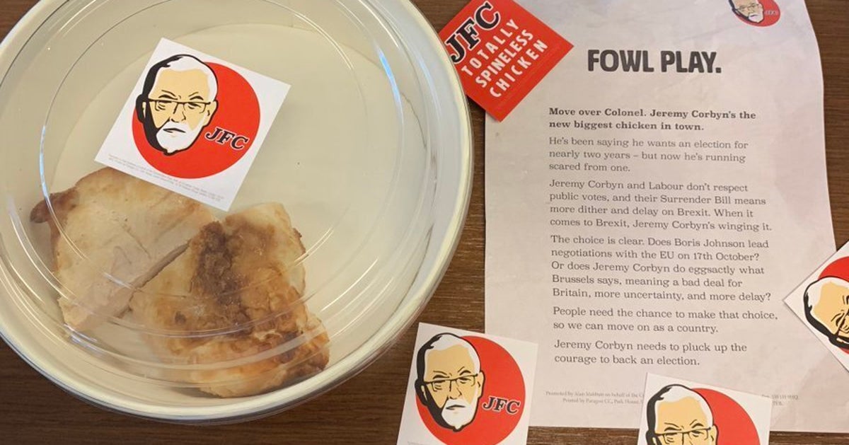 KFC Throws The Tories' Anti-Corbyn Chicken Jibe Back In Their Faces ...