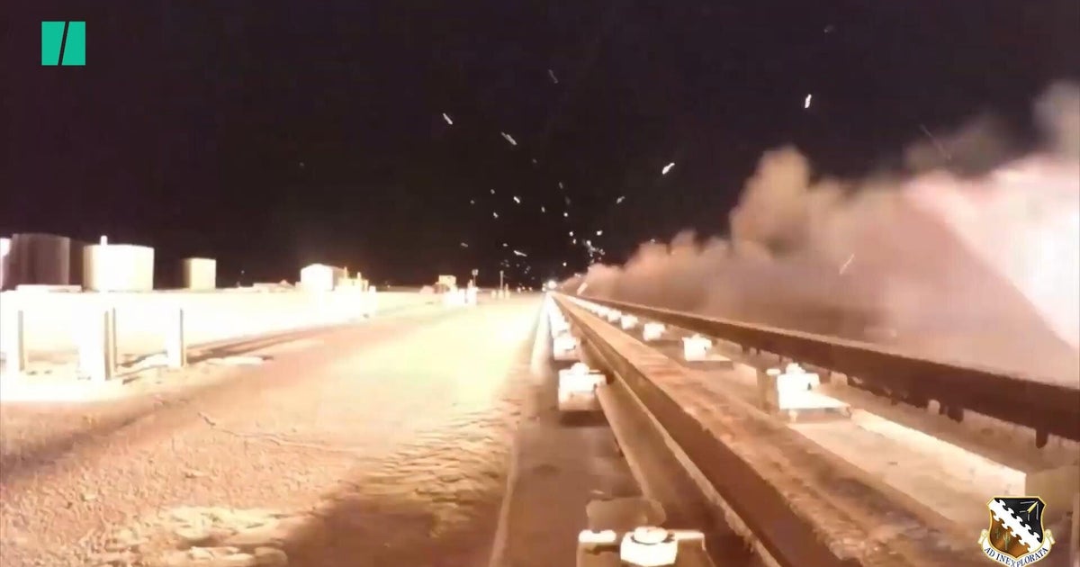 The Fastest Air Force Hypersonic Rocket Sled | HuffPost Videos