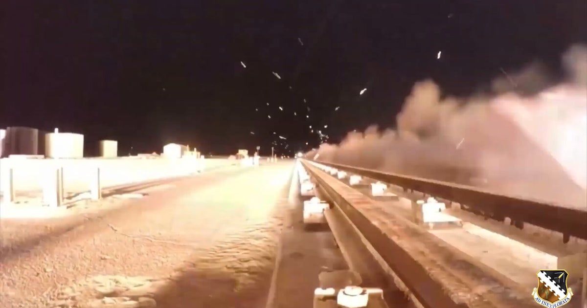 Air Force Tests Hypersonic Rocket Sled | HuffPost Videos